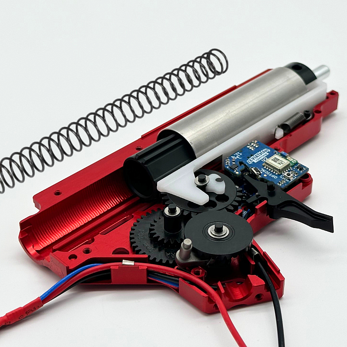 RA Full Gearbox RED EDITION, V2 + Jefftron Leviathan, valmisrataslaati
